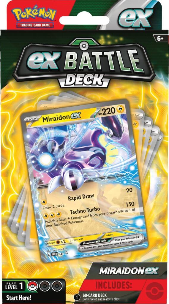 POKÉMON TCG Miraidon ex Battle Deck | PACS Collectables